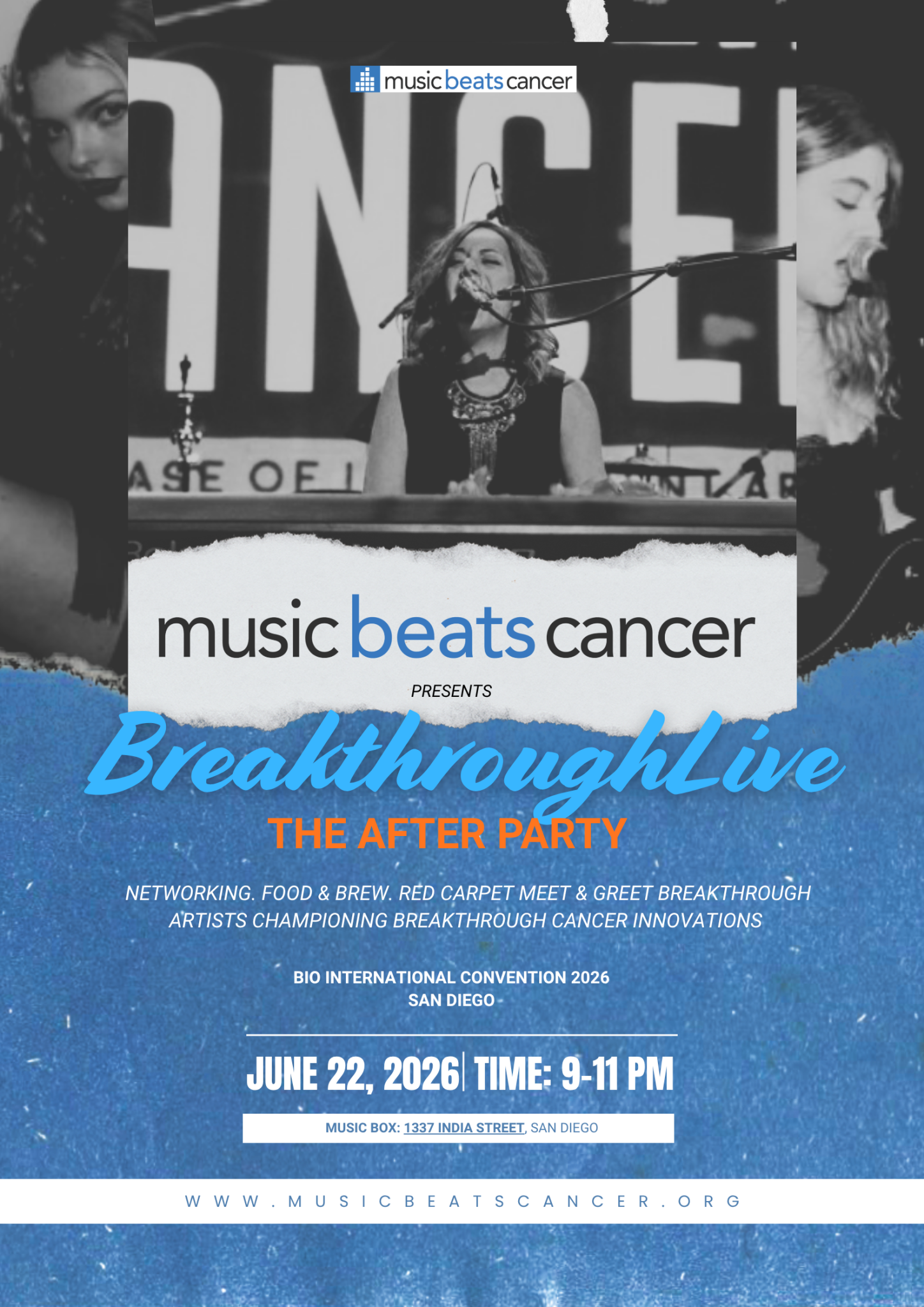 Breakthrough Live - Music Beats Cancer